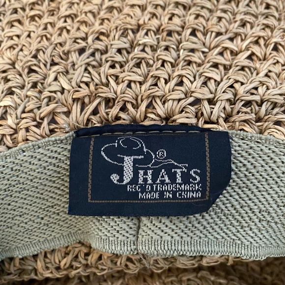 J Hats | Accessories | J Hats Straw Womens Hat One Size Fits All ...